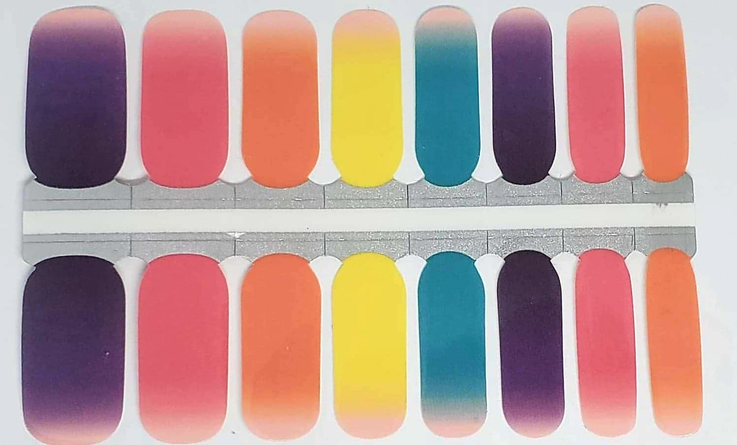 Outshine tips-Rainbow Design